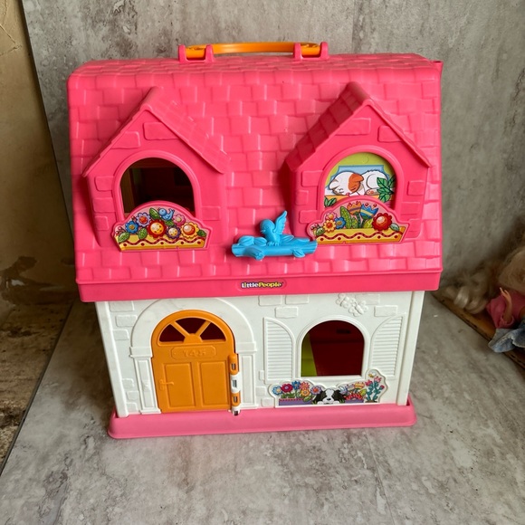 Little People | Toys | Little People Surprise Sounds Folding Doll House ...